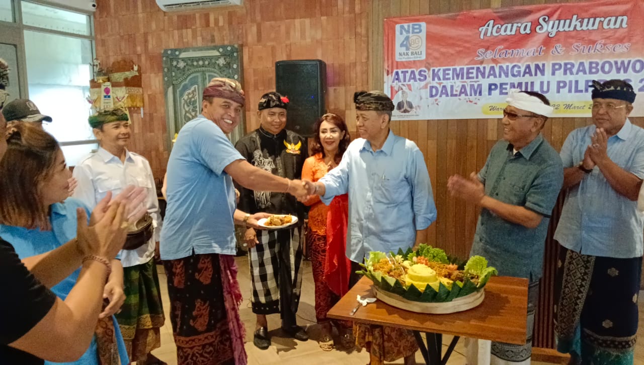 Relawan Nak Bali dan Tokoh Bali Gelar Acara Syukuran Sambut Prabowo ...