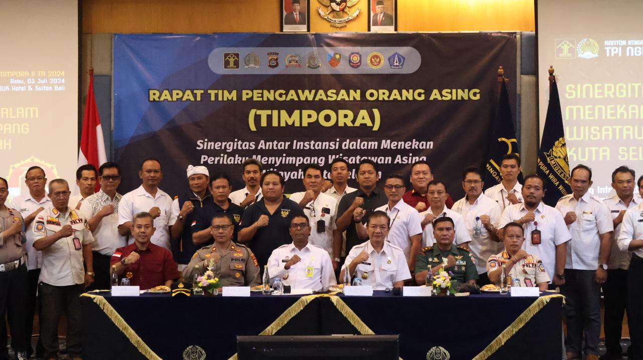Rapat TIMPORA Tingkatkan Efektivitas Awasi Orang Asing di Kuta Selatan ...
