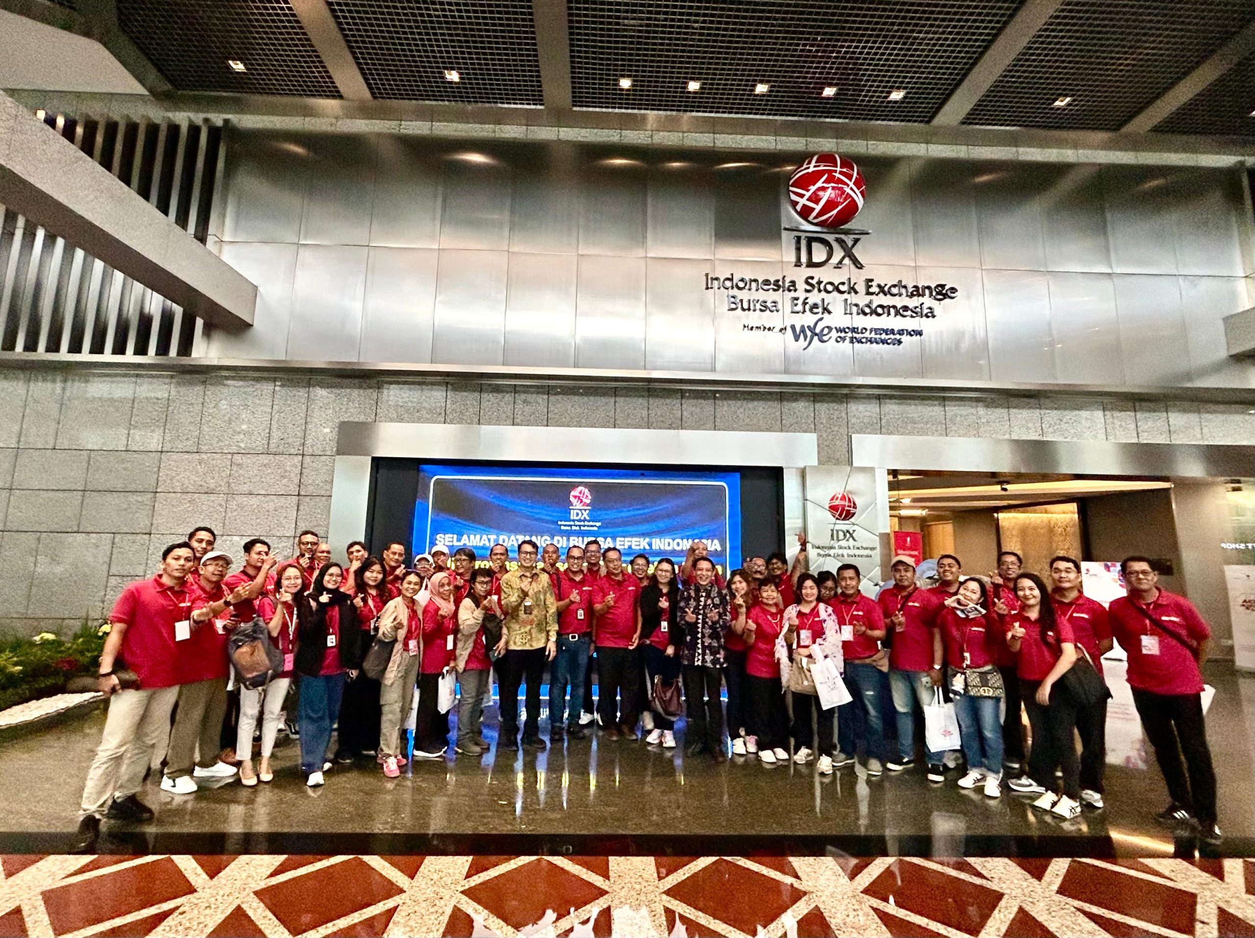 OJK Bali dan 30 Jurnalis Bali Kunjungi Kantor IDX di Jakarta Peroleh ...