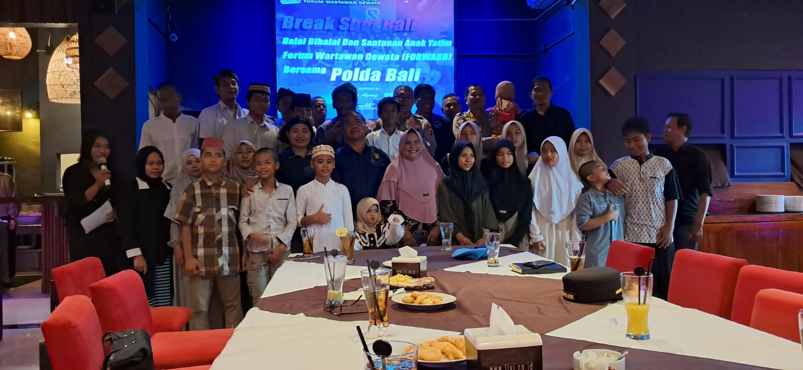 Solidaritas Polda Bali Bersama FORWARD dan Break Shot Bali Support ...