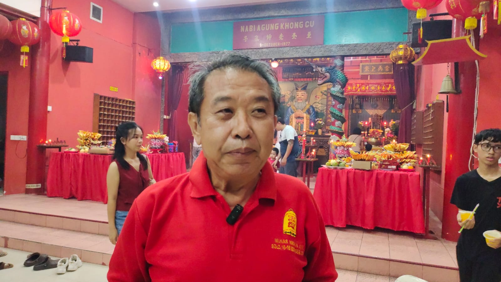 Perayaan Berstananya Dua Kongco di Klenteng Khong Cu Bio Denpasar Rutin ...